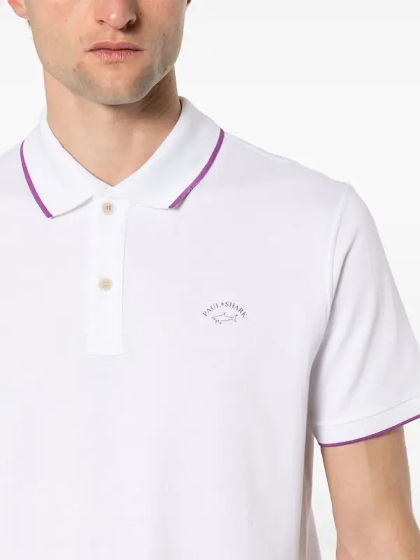 Paul & Shark Contrast-border Polo Shirt