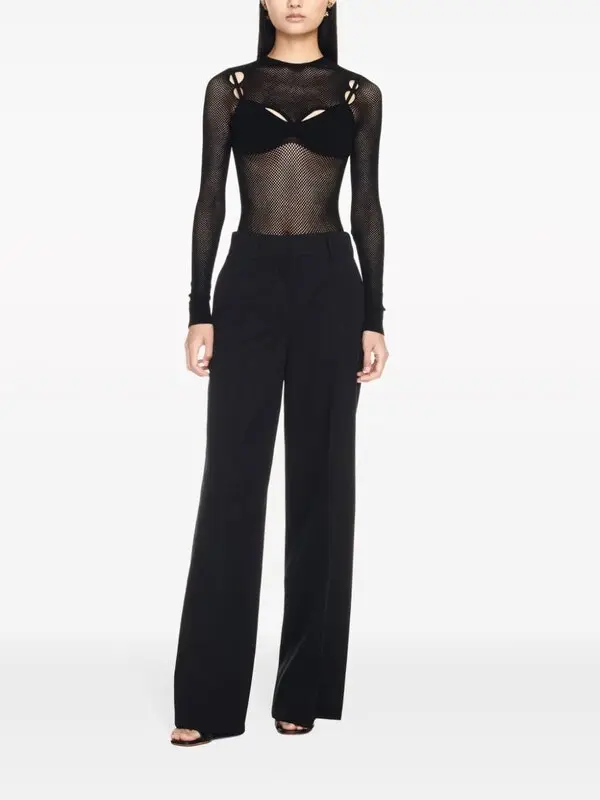 Off-White Arrow Fishnet Top