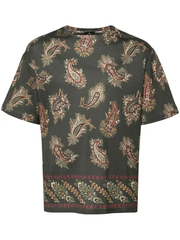 Etro Paisley-print Cotton Shirt