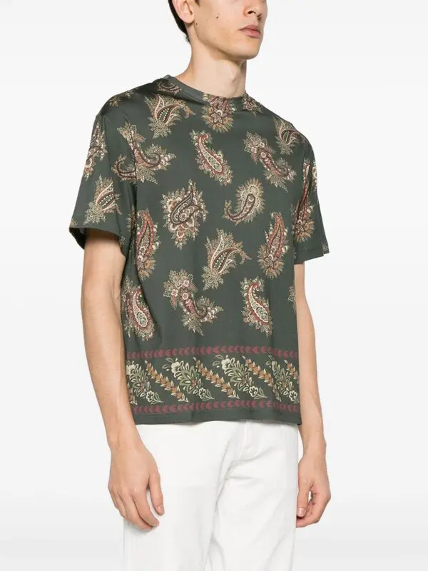 Etro Paisley-print Cotton Shirt