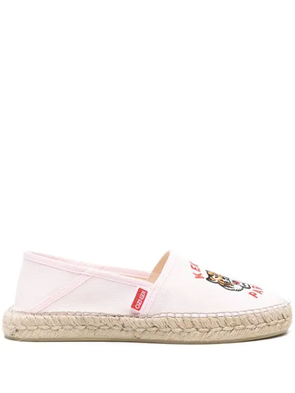 Kenzo Lucky Tiger Canvas Espadrilles
