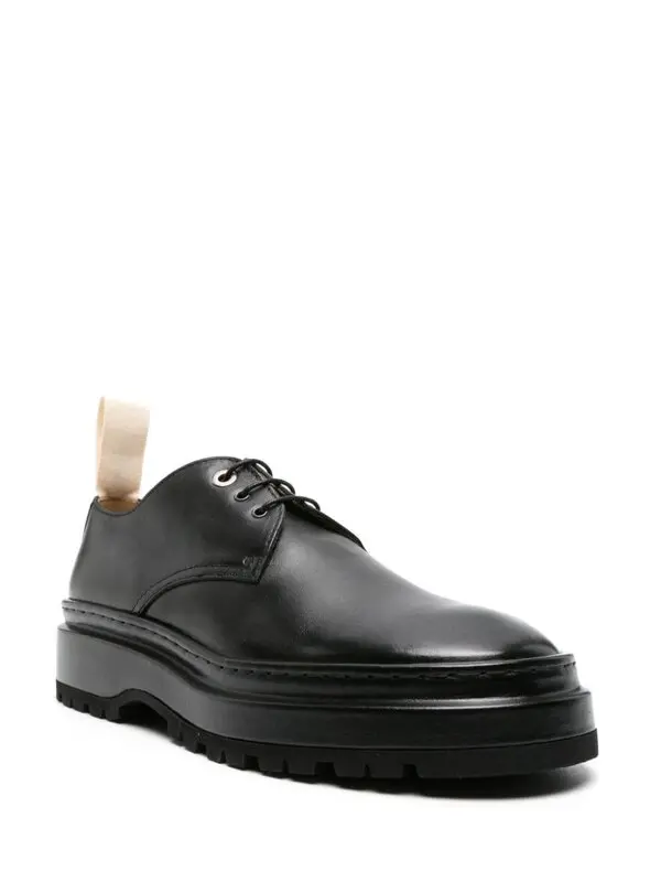 Jacquemus Les Pavane Leather Derby Shoes
