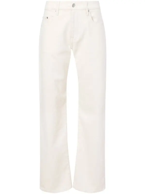 Proenza Schouler Ellsworth Straight-leg Jeans - White