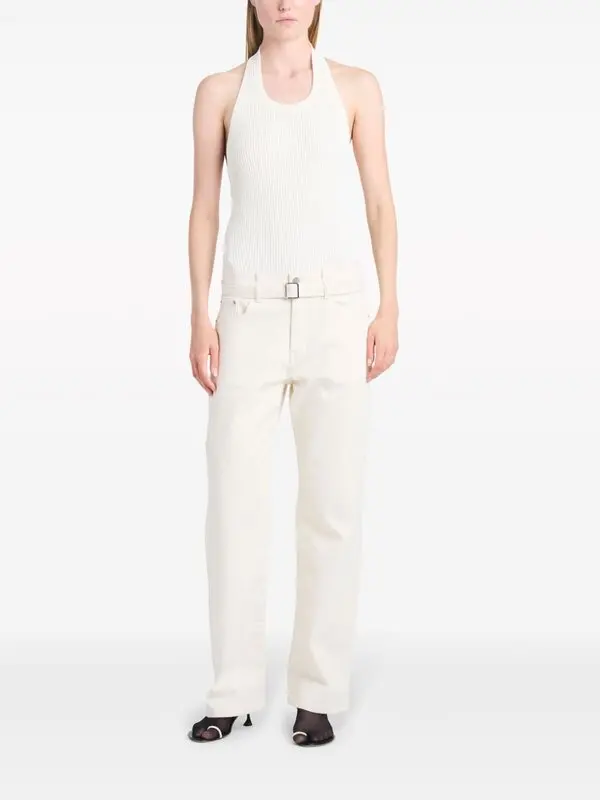 Proenza Schouler Ellsworth Straight-leg Jeans - White