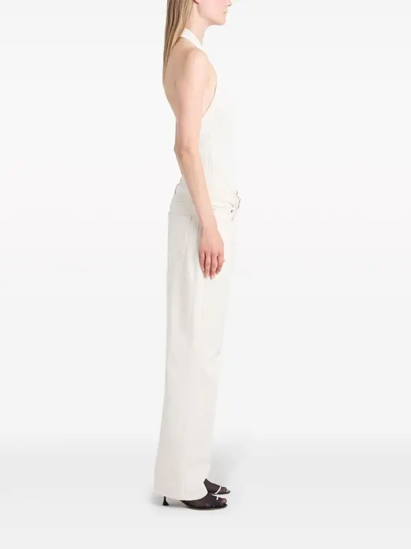 Proenza Schouler Ellsworth Straight-leg Jeans - White