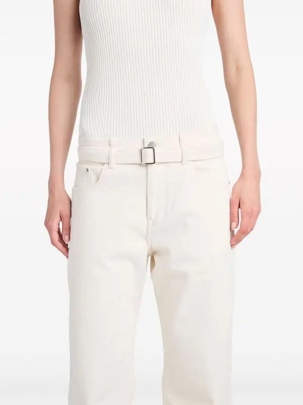 Proenza Schouler Ellsworth Straight-leg Jeans - White