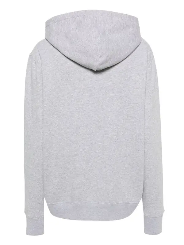 AUTRY Logo-print Mélange Hoodie