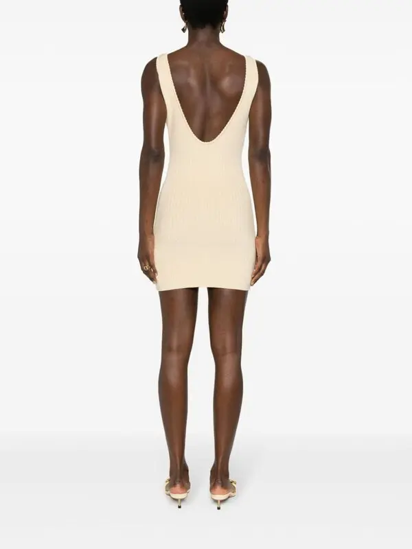 Jacquemus La Mini Robe Sierra Dress - Yellow