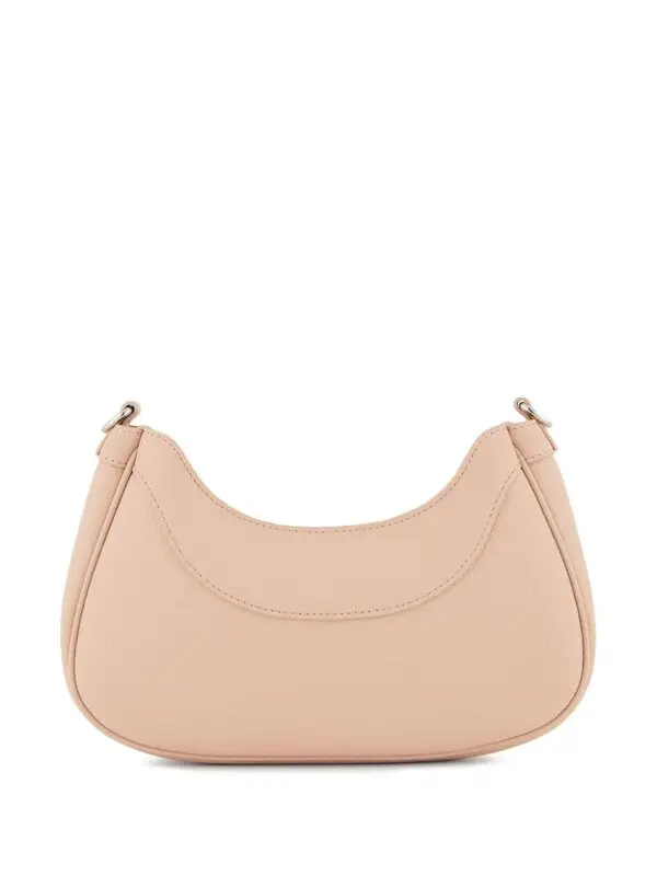 Armani Exchange Faux Leather Shoulder Bag - Neutrals