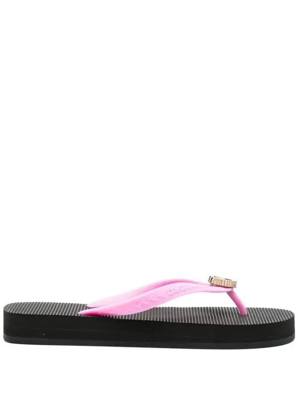 Dsquared2 Logo-plaque Flat Flip Flops