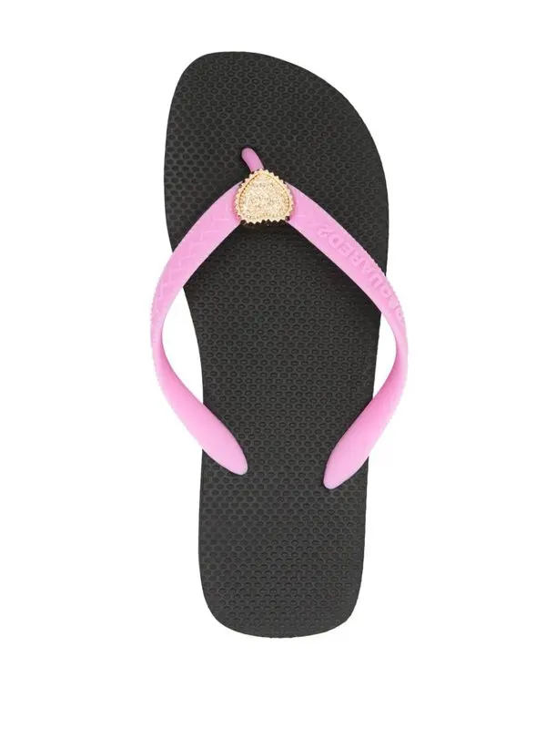 Dsquared2 Logo-plaque Flat Flip Flops
