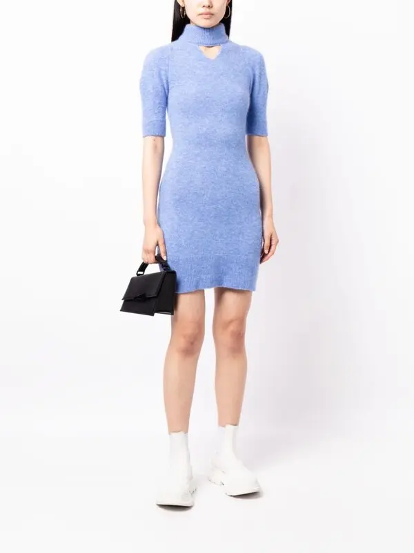 PATOU Cut-out Short-sleeve Dress