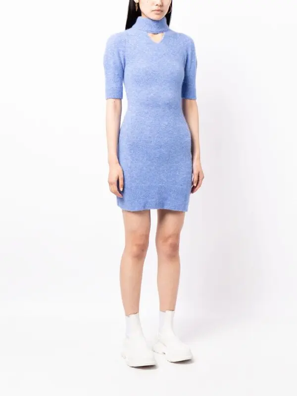 PATOU Cut-out Short-sleeve Dress