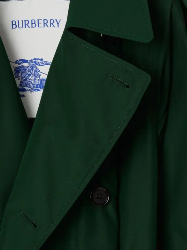 Burberry Long Silk Trench Coat