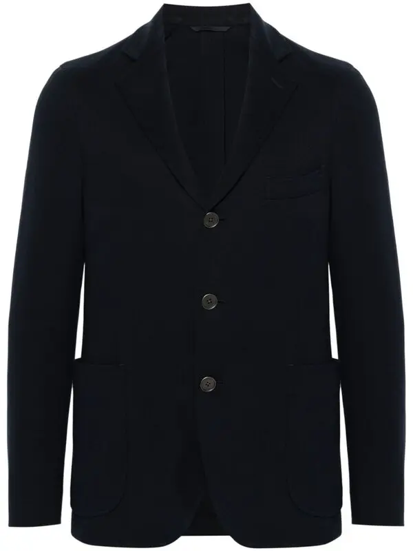Peserico Single-breasted Cotton Blazer