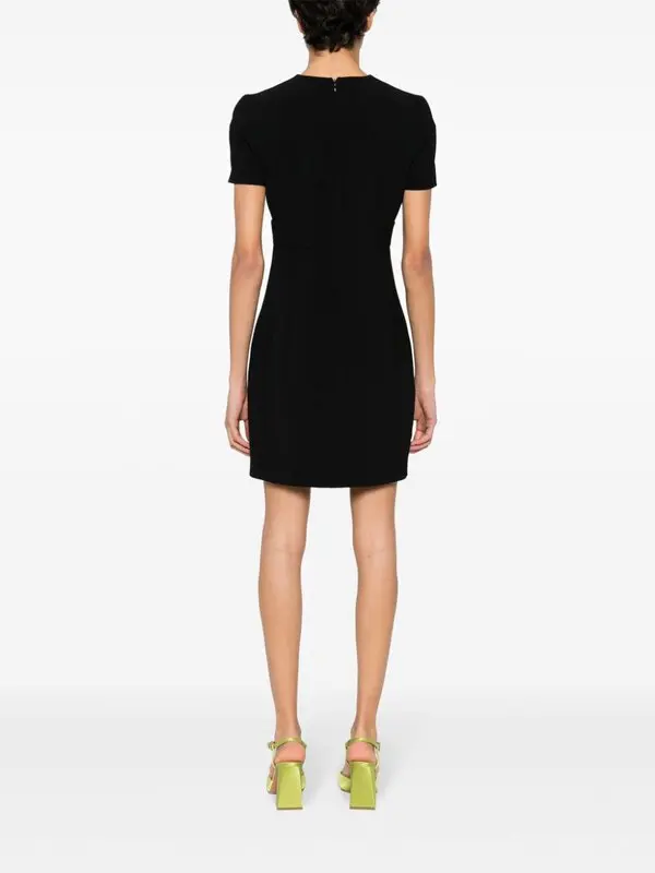 Dsquared2 Logo-plaque Cutout-detail Dress