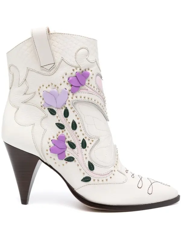 SOPHIA WEBSTER Shelby 85mm Cowboy Boots