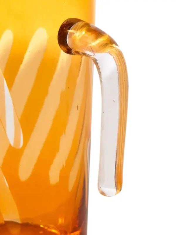 POLSPOTTEN Tubular Glass Pitcher