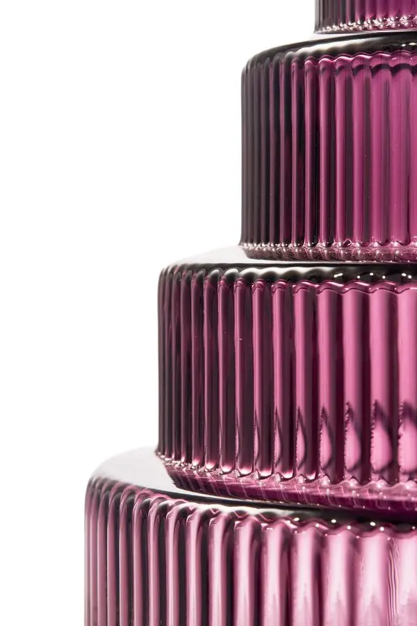 POLSPOTTEN Large Steps Glass Vase