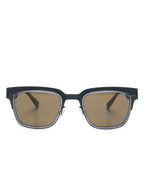 Mykita Clubmaster Frame Tinted Sunglasses - Blue