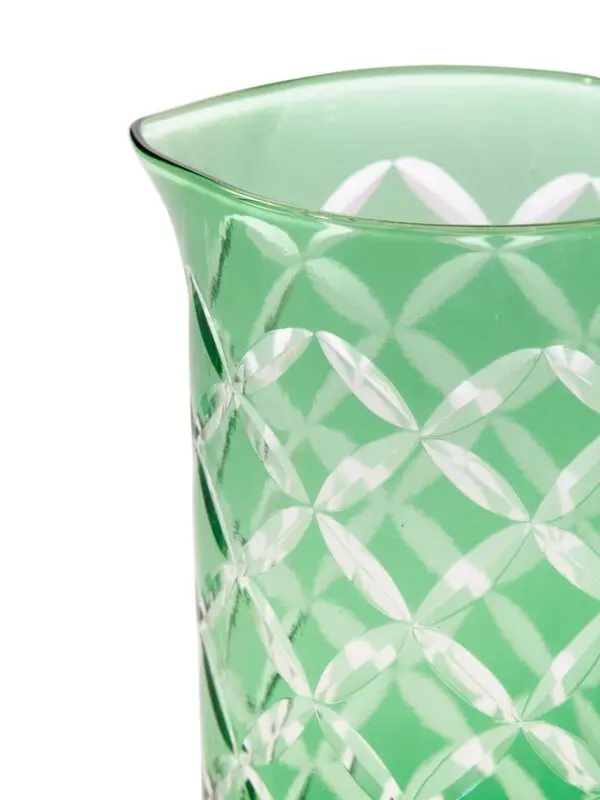 POLSPOTTEN Cuttings Glass Pitcher