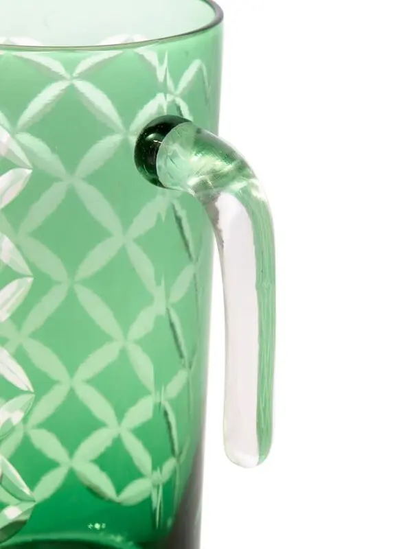POLSPOTTEN Cuttings Glass Pitcher