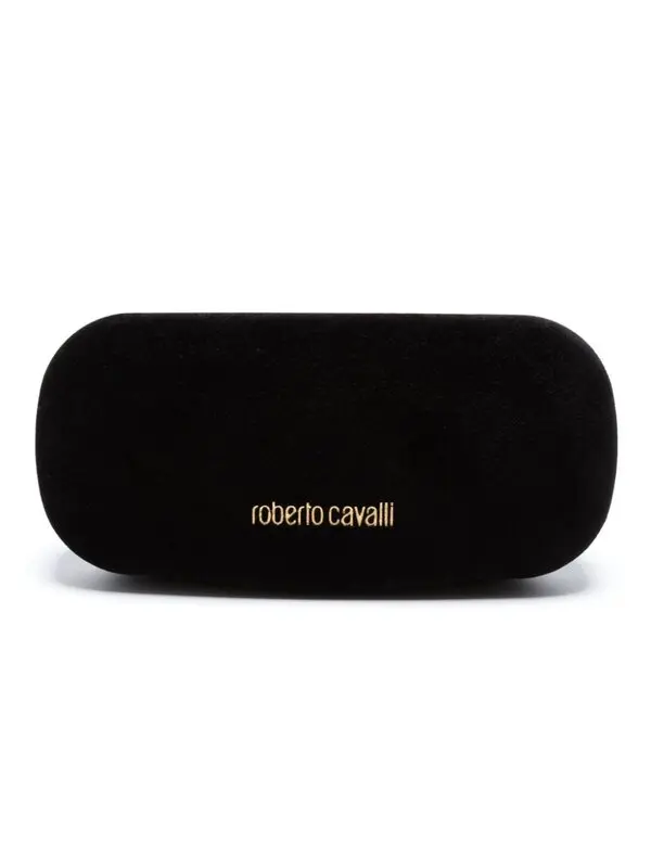 Roberto Cavalli Tortoiseshell-effect Square-frame Sunglasses