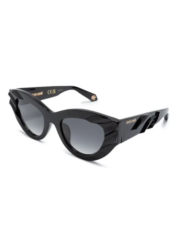 Roberto Cavalli Cat Eye Sunglasses - Black