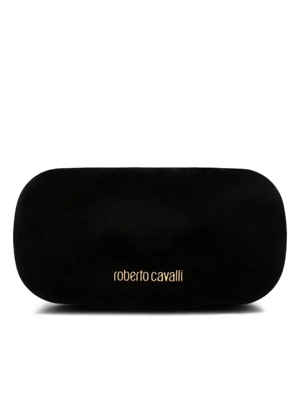 Roberto Cavalli Logo-plaque Shield-frame Sunglasses