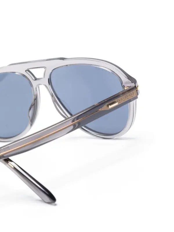 Gucci Oversize-frame Sunglasses With Logo Print