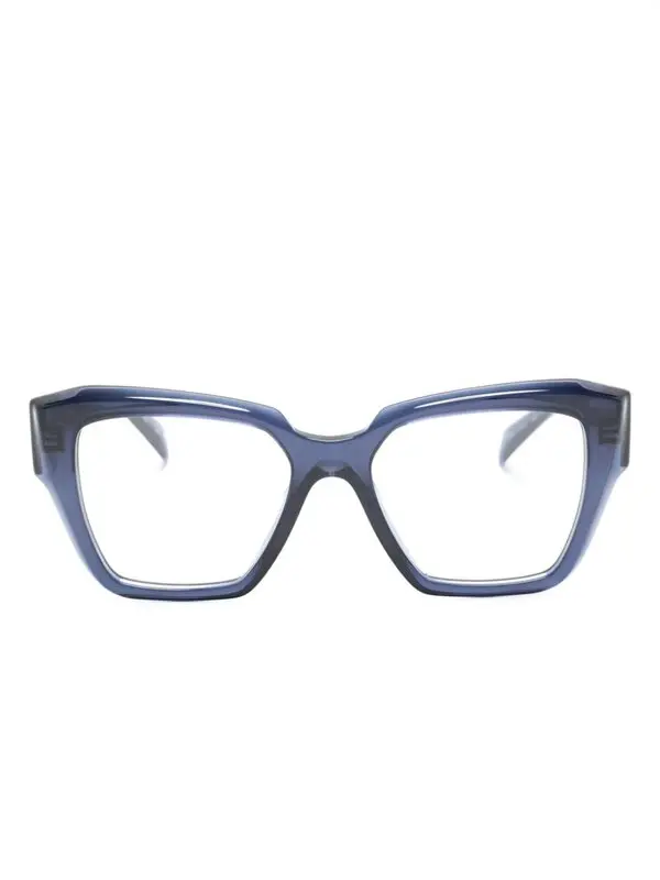 Prada Square-frame Glasses - Blue