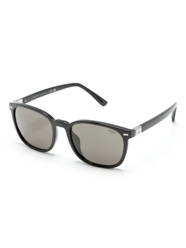 POLO RALPH LAUREN EYEWEAR Round-frame Logo Sunglasses