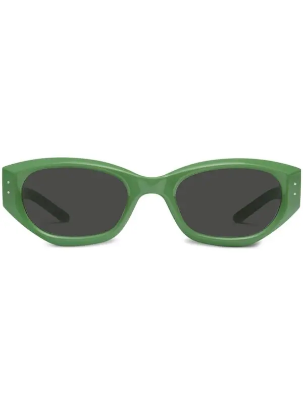 GENTLE MONSTER Benven Gr7 Geometric-frame Sunglasses - Green
