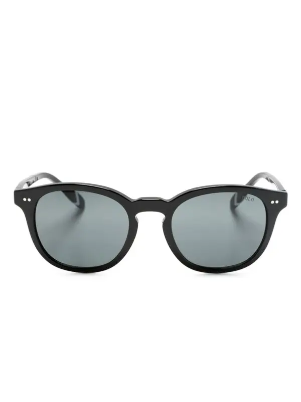 Polo Ralph Lauren Round-frame Sunglasses - Black