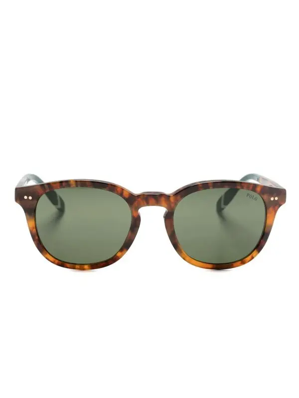 POLO RALPH LAUREN EYEWEAR Tortoiseshell-effect Square-frame Sunglasses