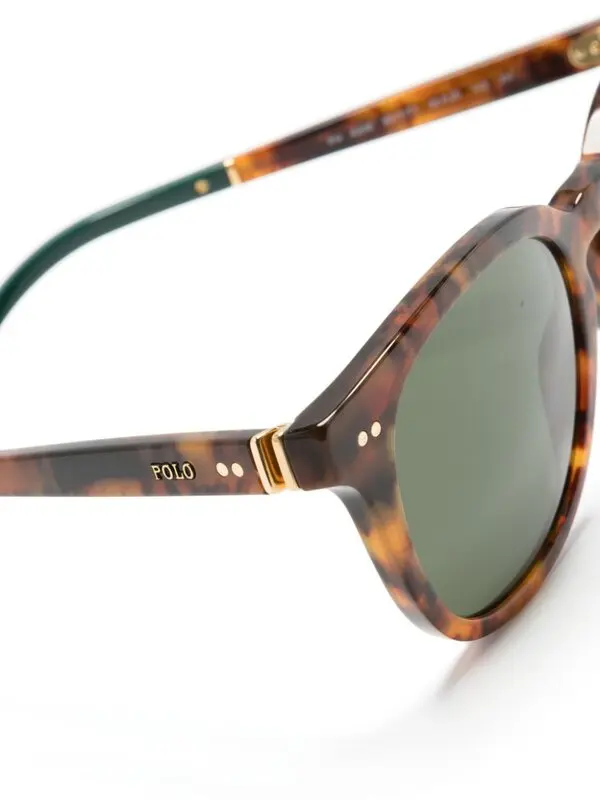 POLO RALPH LAUREN EYEWEAR Tortoiseshell-effect Square-frame Sunglasses