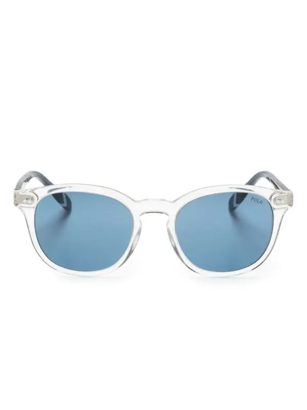 Polo Ralph Lauren Ph4206 Square-frame Sunglasses - Blue