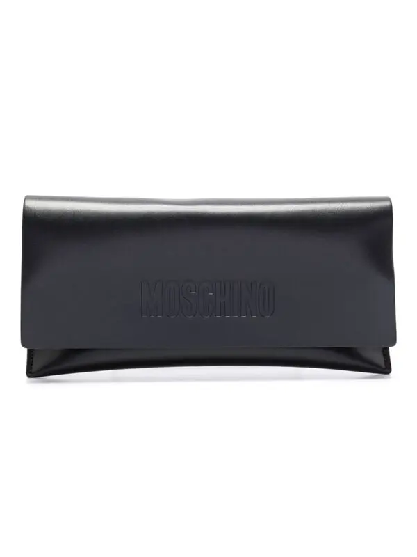 Moschino Logo Plaque Cat-eye Sunglasses