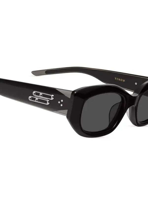 Gentle Monster Venom 01 Sunglasses - Black | Editorialist
