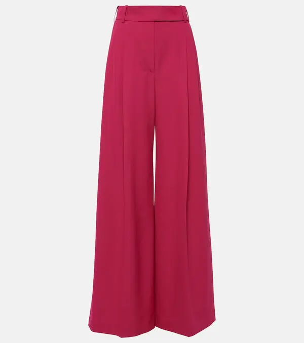 Alexandre Vauthier High-rise Wide-leg Pants - Pink