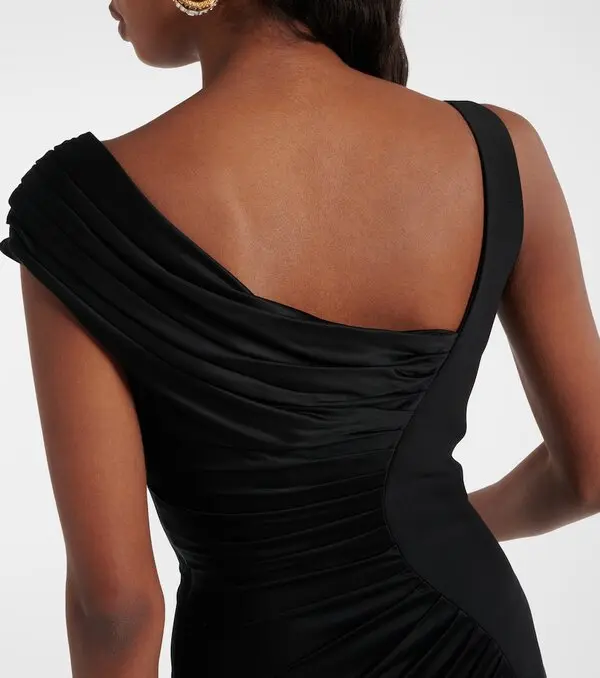 Versace Medusa '95 Draped Gown - Black