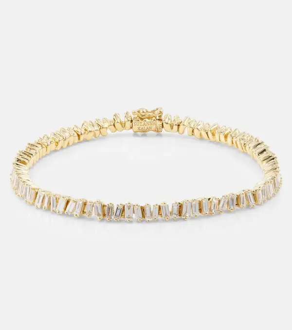 SUZANNE KALAN 18kt Yellow Bracelet With Diamonds - Gold