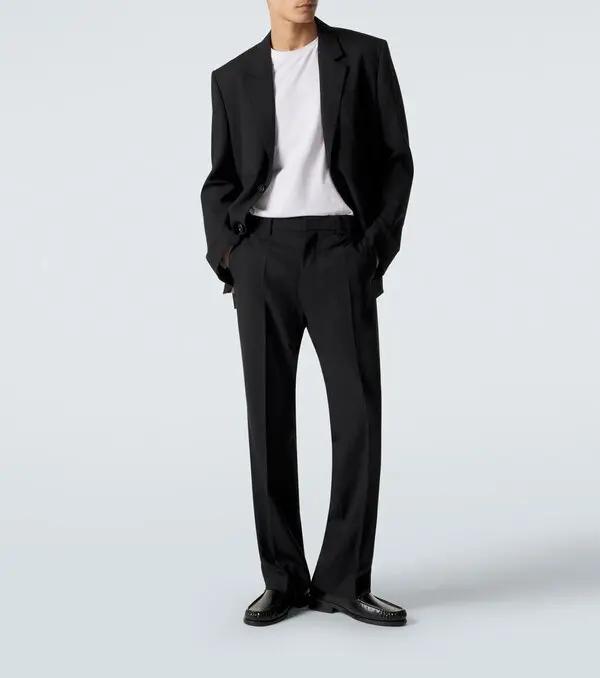 AMI Paris Virgin Wool Blazer - Black