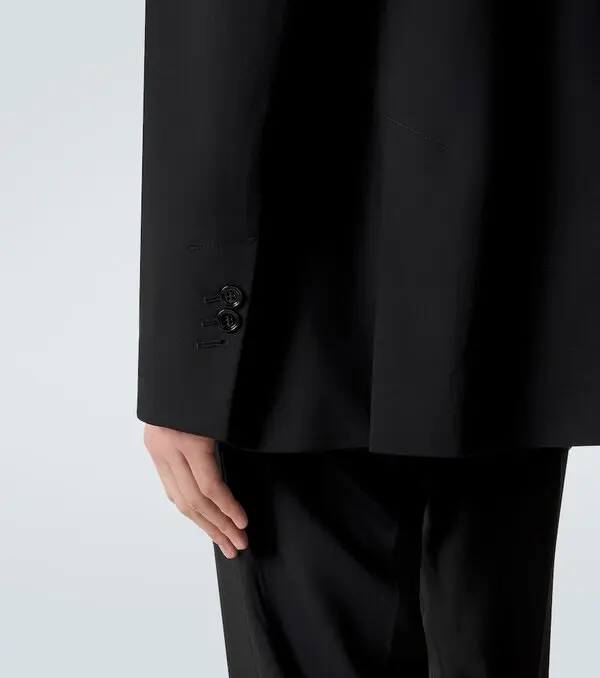 AMI Paris Virgin Wool Blazer - Black