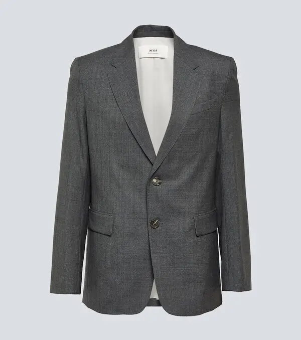 Ami Virgin Wool Blazer