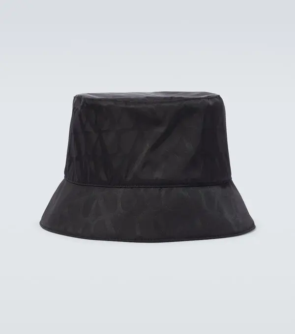 Valentino Garavani Reversible Bucket Hat - Black