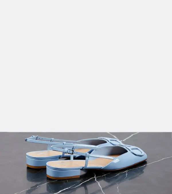 Valentino Garavani Vlogo Signature Slingback Flats