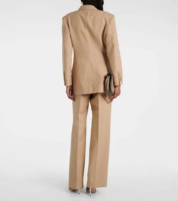 Gucci Gg Wool Jacquard Blazer