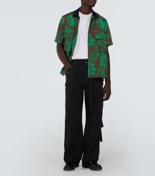 Sacai Floral Bowling Shirt