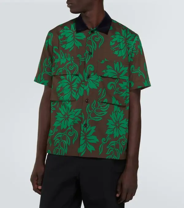 Sacai Floral Bowling Shirt